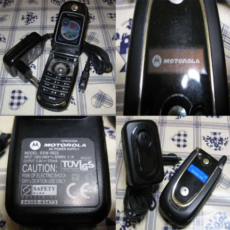 MOTOROLA V620 CON ALIMENTATORE ORIGINALE