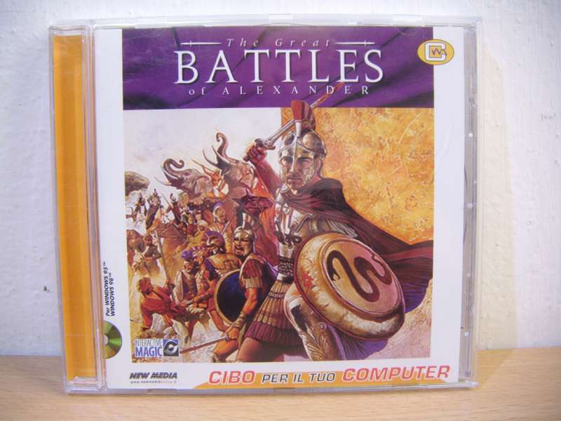 THE GREAT BATTLE OF ALEXANDER PC GAME – INTERACTIVE MAGIC / NEW MEDIA