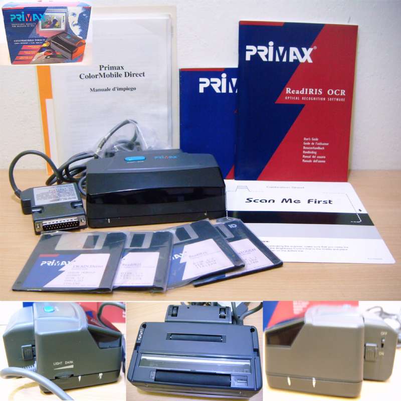 PRIMAX PM205C COLORMOBILE DIRECT SCANNER PORTATILE A COLORI