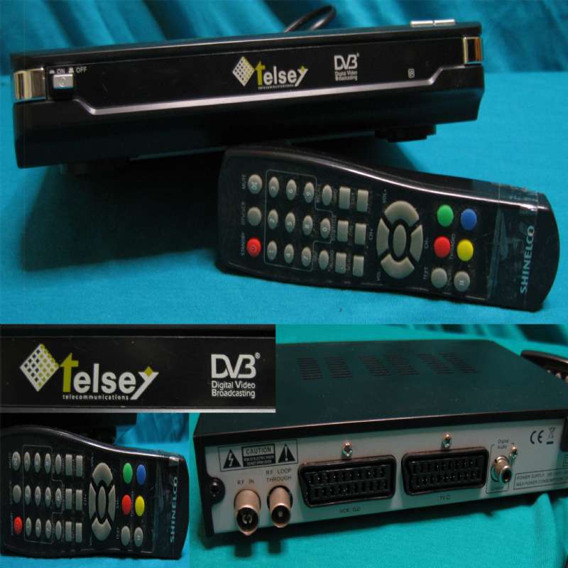 TELSEY DT FREE RICEVITORE DVB CON TELECOMANDO