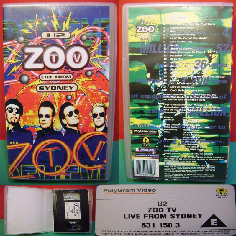 ZOO TV LIVE FROM SIDNEY - U2