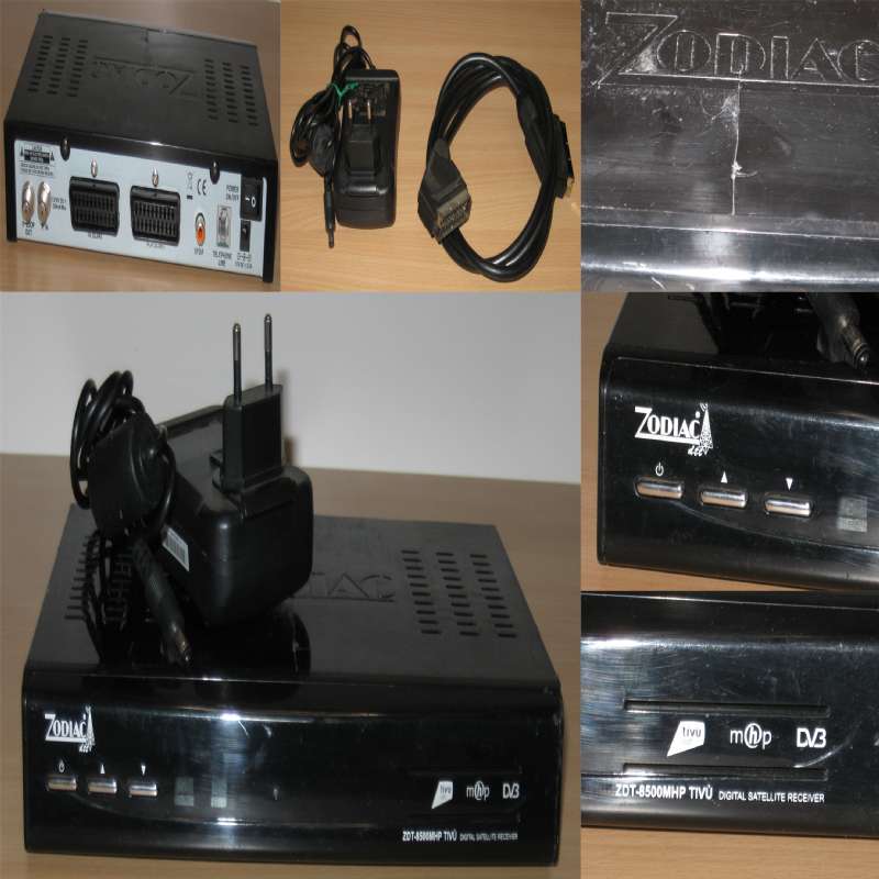 ZODIAC ZDT-8500MHP RICEVITORE SATELLITARE DIGITALE