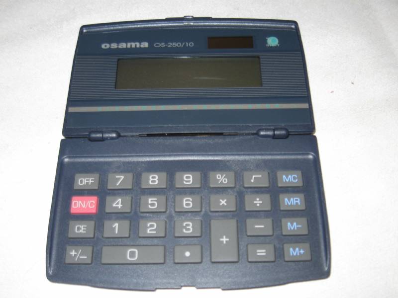 OSAMA OS-500/10 OS-250/10 OS 181/10 CALCOLATORI TASCABILI