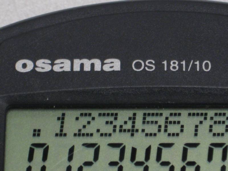 OSAMA OS-500/10 OS-250/10 OS 181/10 CALCOLATORI TASCABILI