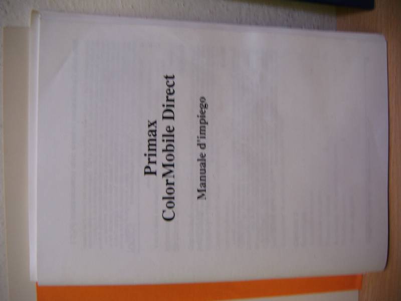 PRIMAX PM205C COLORMOBILE DIRECT SCANNER PORTATILE A COLORI