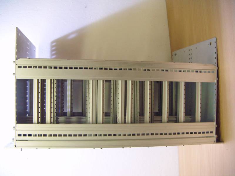 CASSETTO RACK 19” 6U (3+3) DOPPIO EUROPA – 3+3U EUROCARD 19” RACK