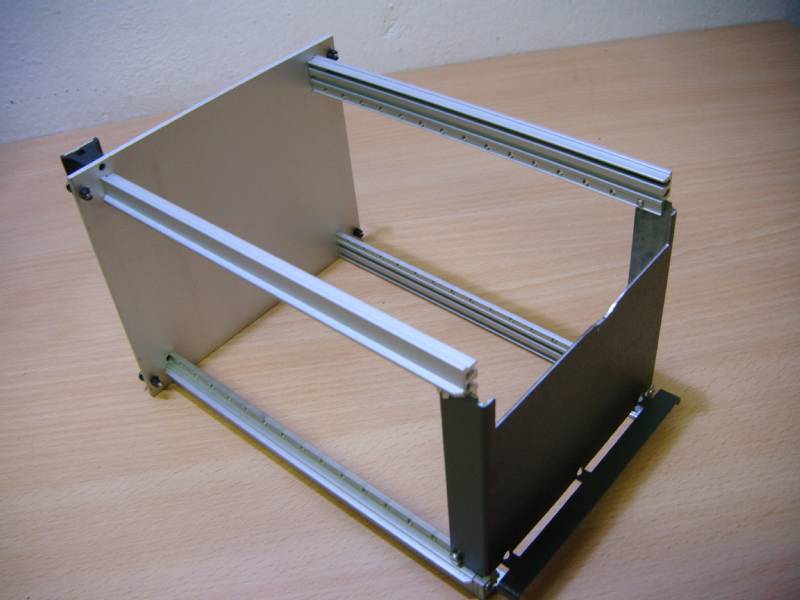 CASSETTO RACK 19” 6U (3+3) DOPPIO EUROPA – 3+3U EUROCARD 19” RACK