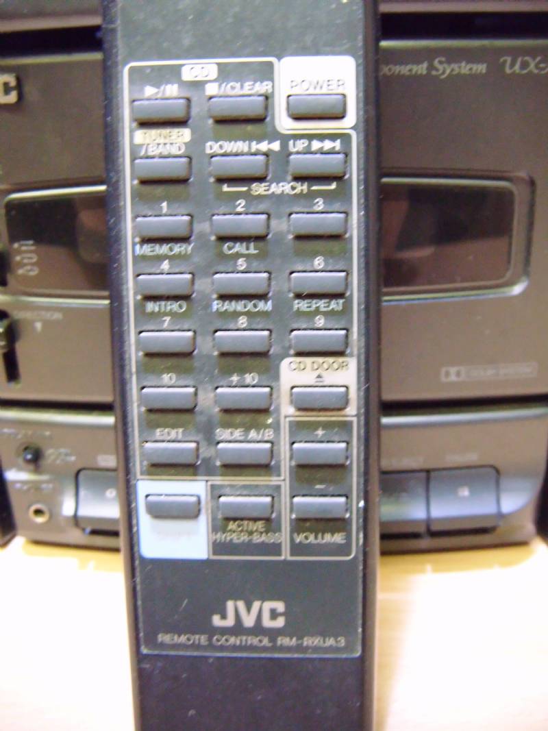 JVC UX-A3 CON CASSE E TELECOMANDO