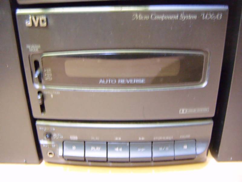 JVC UX-A3 CON CASSE E TELECOMANDO