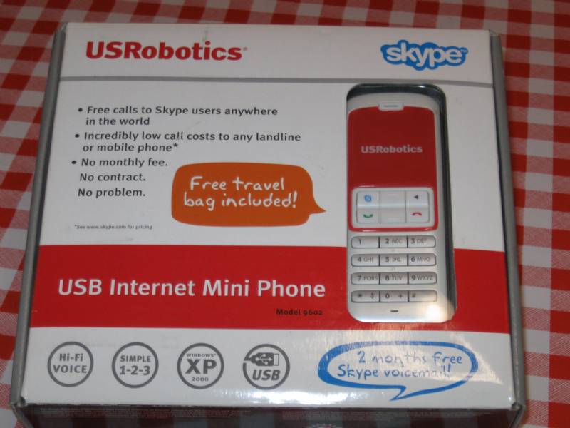 US ROBOTICS 9602 TELEFONO USB – USB INTERNET MINI PHONE
