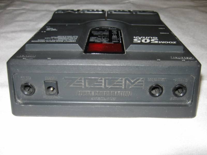 ZOOM 505 GUITAR PEDALE MULTI EFFETTO PER CHITARRA